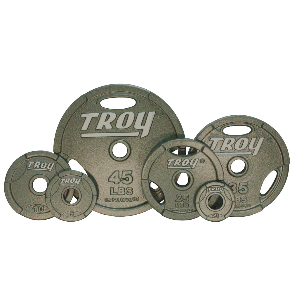 Troy Barbell GO Machined Interlocking Olympic Grip Plate Sets ...